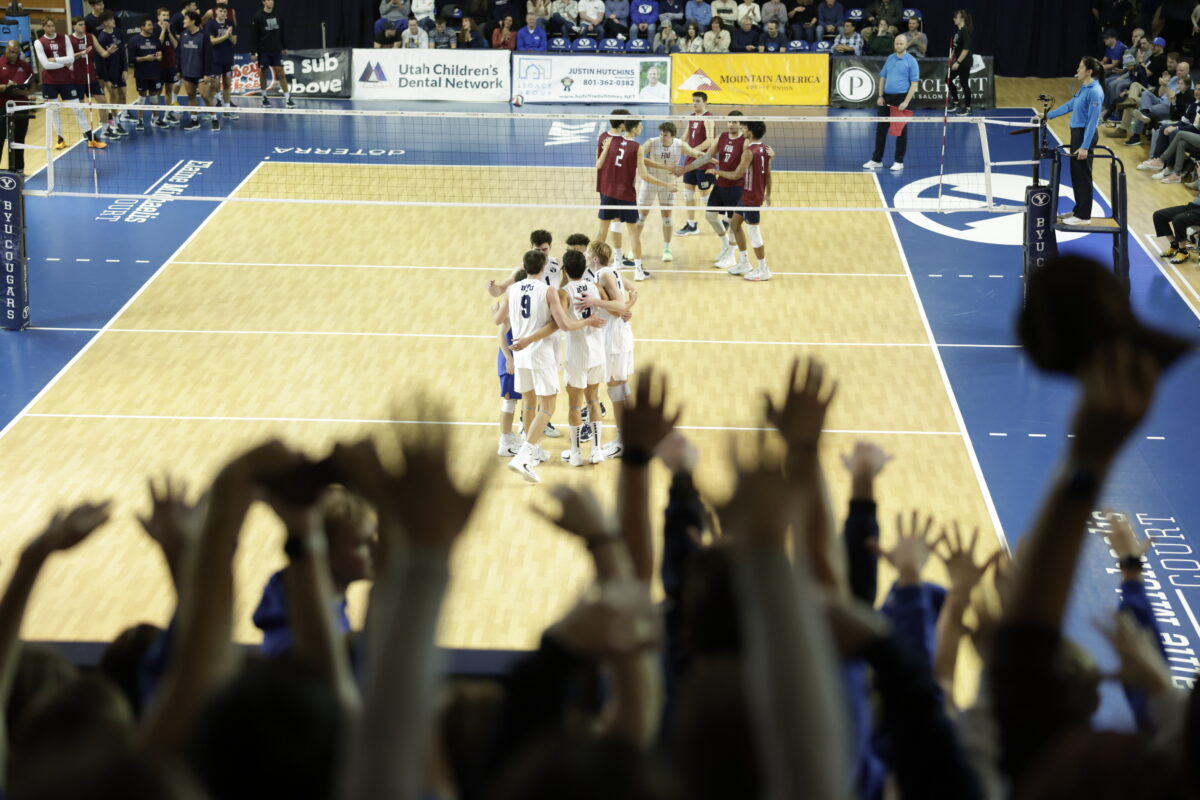 No. 13 BYU men’s volleyball sweeps Fairleigh Dickinson | News, Sports ...